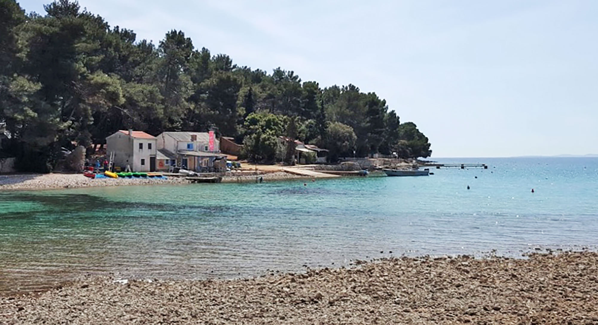 FKK-Strand Baldarin auf Cres Unterkunft und Appartements in der Nähe ...