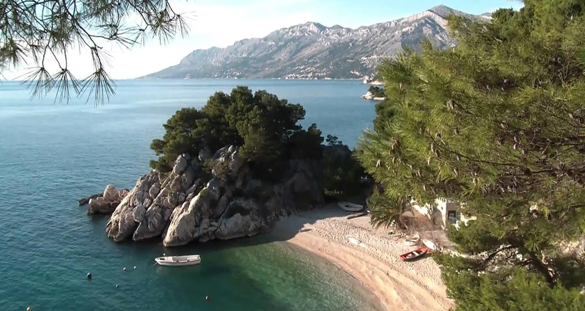 Šćit Strand in Brela Unterkunft und Appartements in der Nähe | Direkt ...