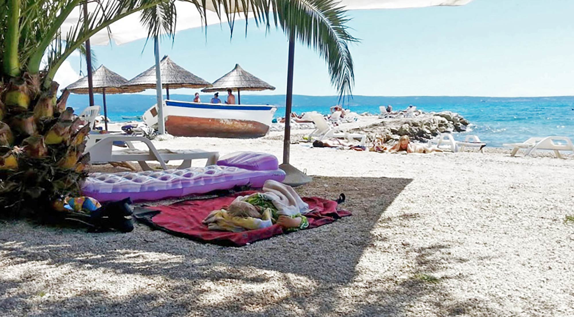 Strand Sveti Martin in Podstrana Unterkunft und Appartements in der ...