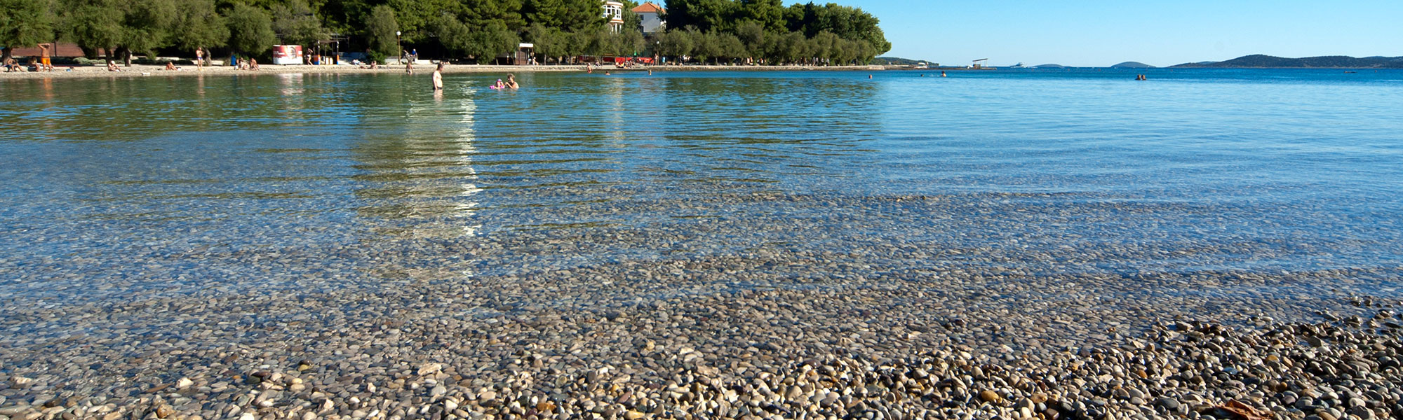 Blue Beach (Plava Plaza) Vodice Unterkunft und Appartements in der Nähe ...